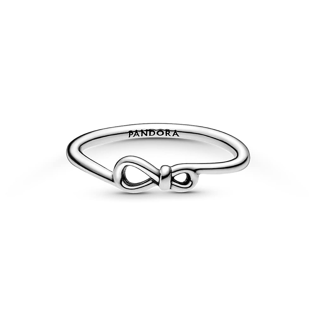PANDORA Infinity Knot 925 Sterling Silver Ring, Size: EUR-56, US-7.5-198898C00-56