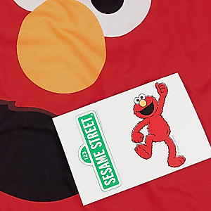 Popfunk Sesame Street Elmo Face Baby Onesie Bodysuit - Size 12 Months