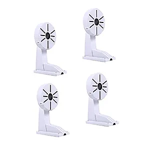 Ares Vision Universal mounting CCTV Hidden Junction Box Wall Bracket for Dome Cameras 4 Pack