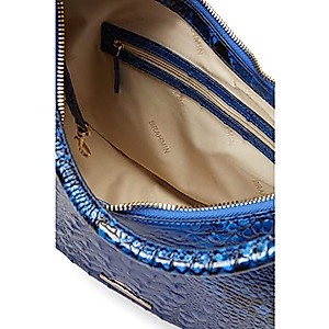BRAHMIN Ombre Melbourne Bekka Shoulder Bag Blue Viper One Size