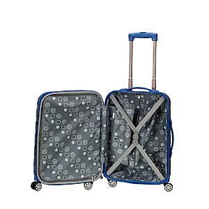 Rockland Melbourne Hardside Expandable Spinner Wheel Luggage, Grey, Carry-On 20-Inch
