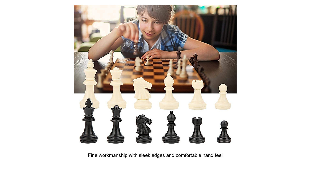 High-Quality Tournament Chess Pieces - Full 32 Set