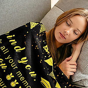 Gifts for Graduation Blanket 2023 Graduation Day Blanket Gifts Graduation Class of 2023 with Senior School College Custom Graduation Gifts Blanket Gifts for Women Men Friends Daughter Son 50x60 Inch