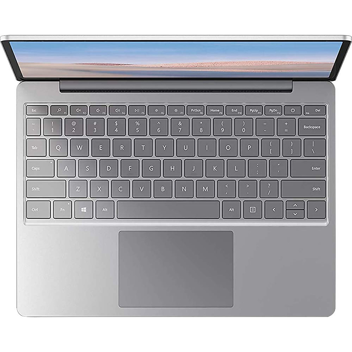 Microsoft THJ-00001 Surface Laptop Go 12.4 inch Intel i5-1035G1 8GB/256GB Touchscreen Platinum Bundle 365 Personal 1 Year Subscription for 1 User