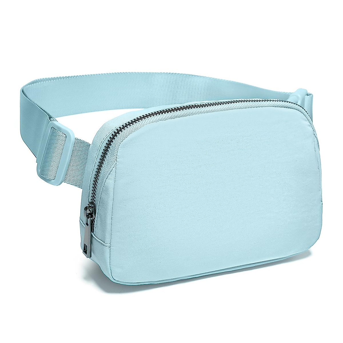 Belt Bag Fanny Pack Crossbody Bags for Women Fashion Waist Packs with Adjustable Strap Gifts for Women Men Teen Girls (Icing Blue)