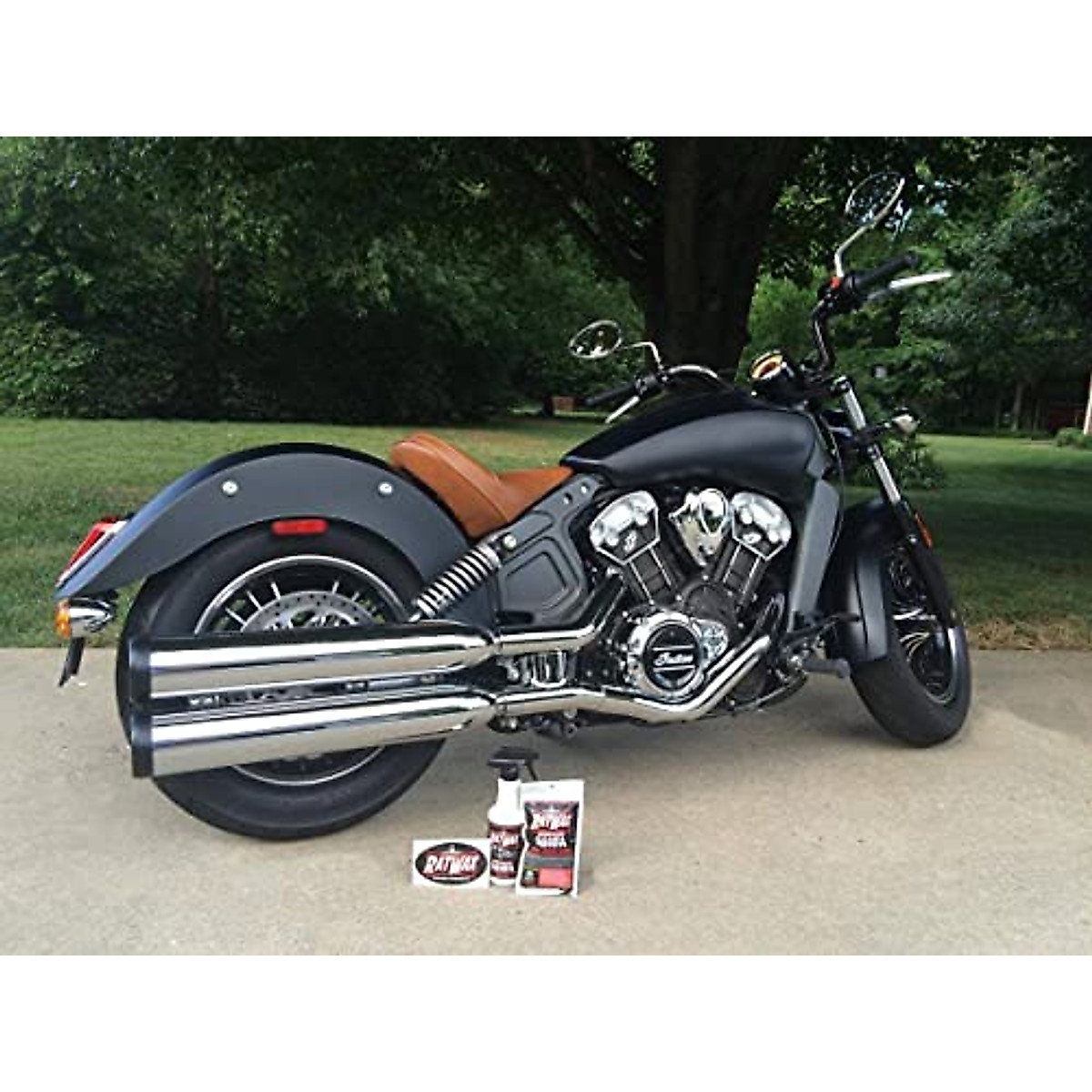 RAT WAX Matte Finish Motorcycle Kit