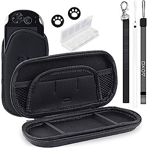 CHENLAN Storage Case for PS Vita 1000 2000 Carrying Case Compatible for PS Vita, PS Vita Slim, PS Vita Waterproof Shockproof Storage Travel Bag Travel Carrying Case Pouch Bag Kit