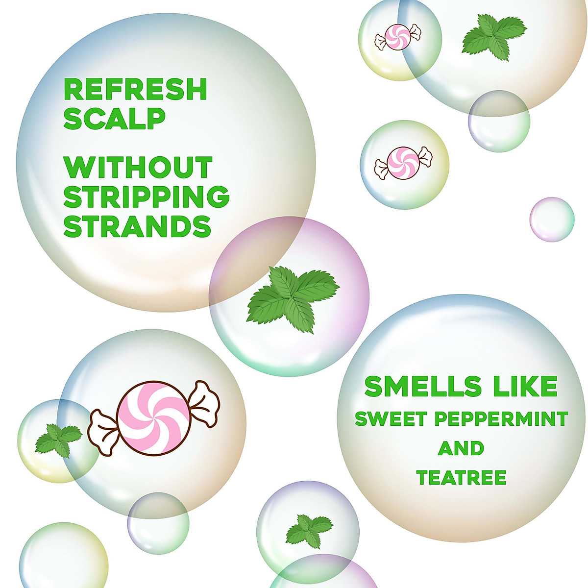 OGX Extra Strength Refreshing Scalp + Teatree Mint Conditioner, Invigorating Conditioner with Tea Tree & Peppermint Oil & Witch Hazel, Paraben-Free, Sulfate-Free Surfactants, 25.4 Fl Oz