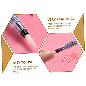 COHEALI 3pcs Writing Brush Artist Paint Brush Water Coloring Pen Artist Painting Brush Paint Brush Kit Mixology Kit Hand Painting Brush Large Capacity Water Pens Water Storage Pens Acrylic