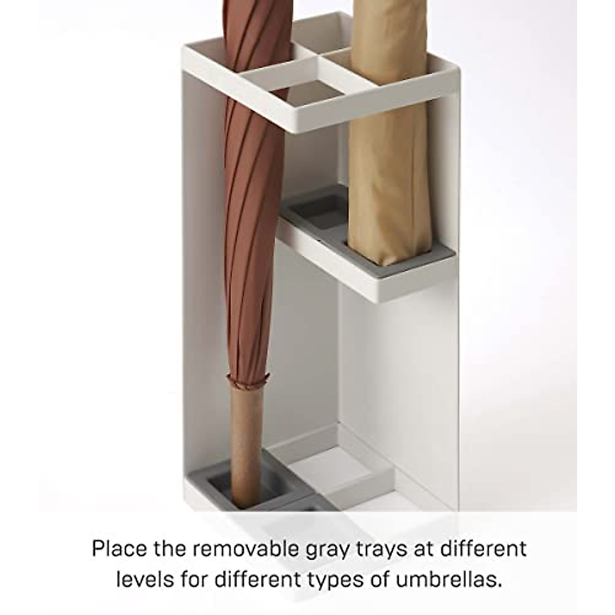 Smart Umbrella Stand White