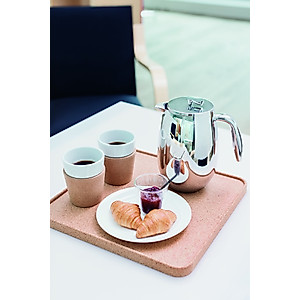 Bodum Columbia Thermal French Press Coffee Maker, Insulated, Double Wall, Stainless Steel, 17 Ounce, 0.5 Liter, Chrome