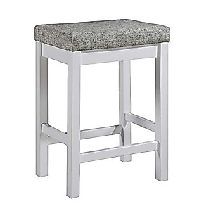 Lexicon Oreille 4-Piece Counter Height Dining Set, White