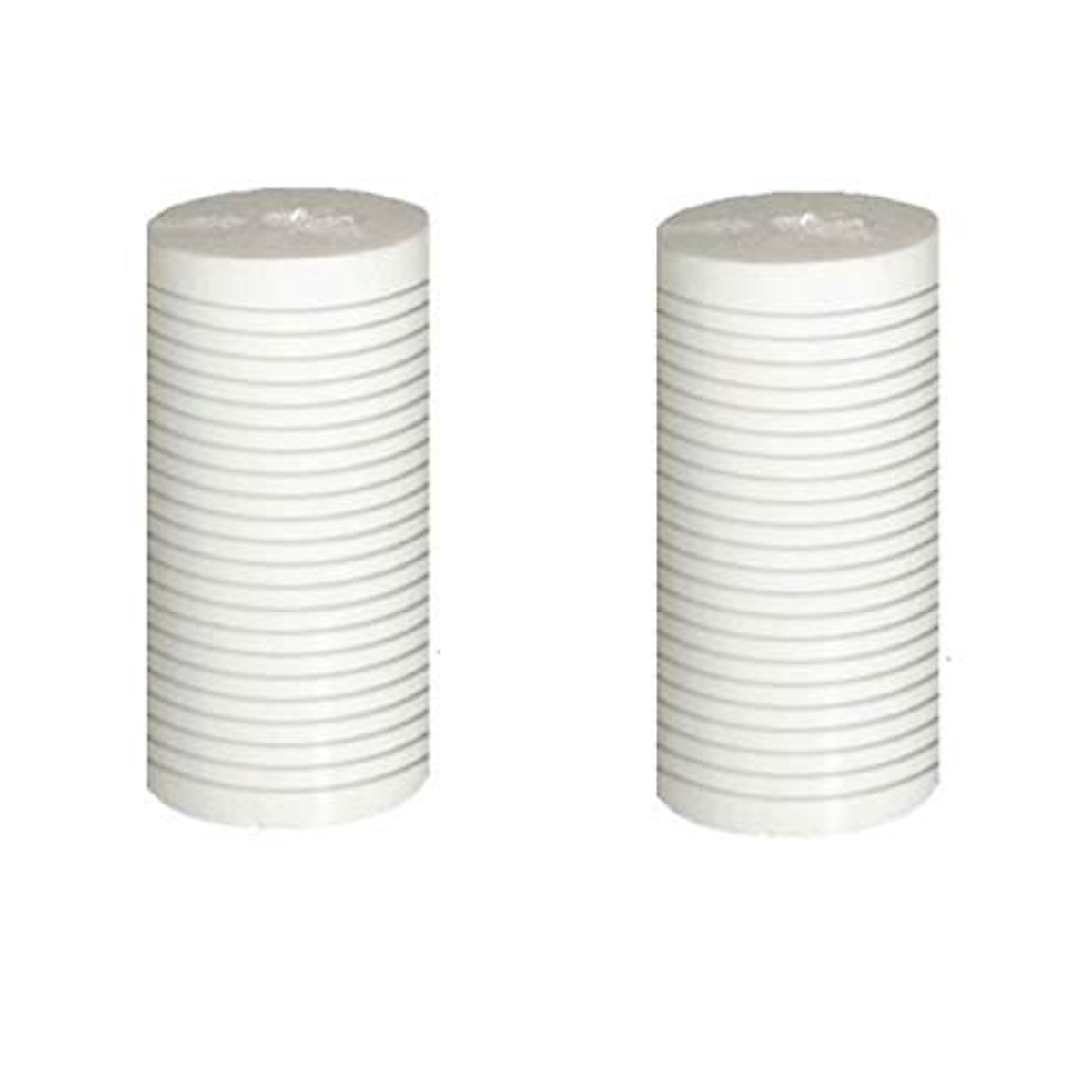 CFS – 2 Pack Polypropylene Whole House Water Filter Cartridges Compatible with CMB-510-HF, IHS12-D4 UV System Models – Removes Bad Taste & Odor – Replacement Filter Cartridge – 5 Micron – White