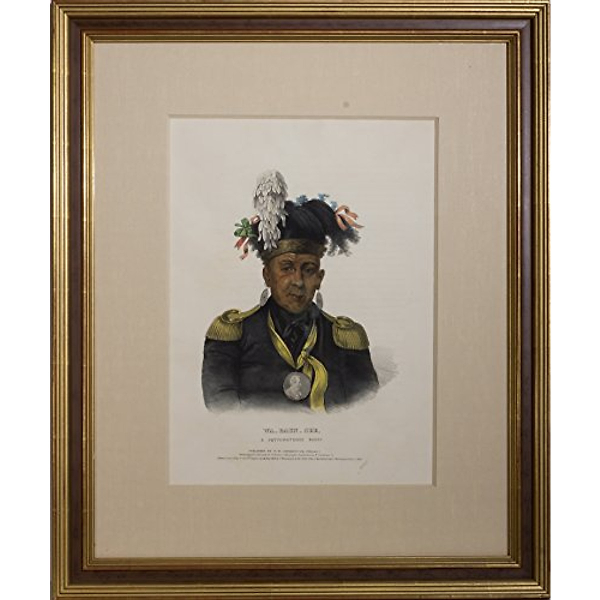 Wa-Baun-See, A Pottawatomie Chief