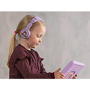 All-new Fire HD 8 Kids Tablet Bundle. Includes Fire HD 8 Kids Tablet | Purple & Made For Amazon PlayTime Volume Limiting Bluetooth Kids Headphones Age (3-7) | Purple