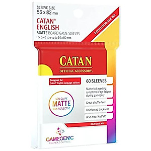Gamegenic Matte Catan Sleeves (56 x 82mm) (GG1073)