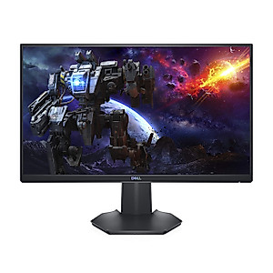 Dell 144Hz Gaming Monitor FHD 24 Inch Monitor - 1ms Response Time, LED Edgelight System, AMD FreeSync Premium, VESA, Gray - S2421HGF