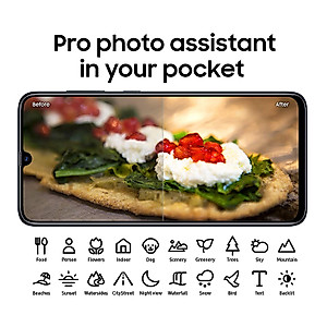 Samsung Galaxy A70 A705M 128GB DUOS GSM Unlocked Android Phone W/Dual 32MP Camera (International Variant/US Compatible LTE) - Black