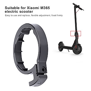 Electric Scooter Guard Ring, Plastic Wear-Resistant Circle Clasped Guard Ring Buckle Accessory for M365 Electric Scooter Parts
