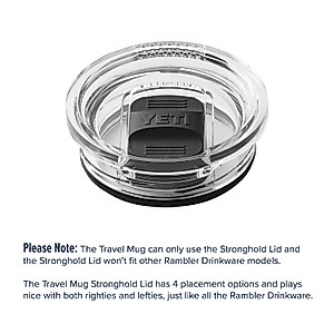 YETI Rambler 30 oz Travel Mug, Stainless Steel, Vacuum Insulated with Stronghold Lid, Seafoam