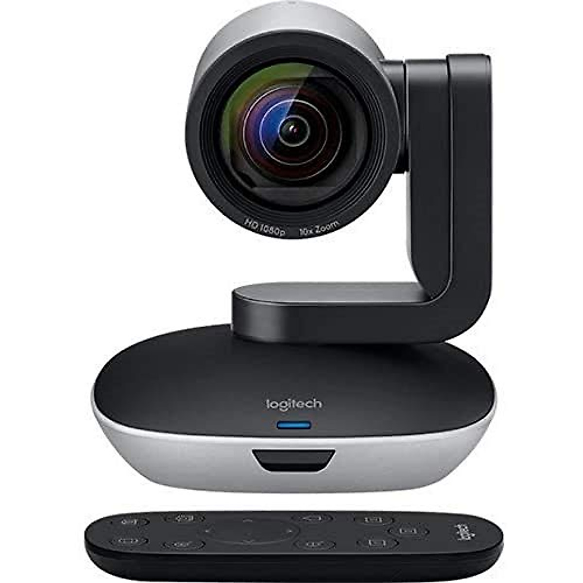 Logitech PTZ PRO 2 Video Camera for Conference Rooms, HD 1080p Video - Auto-focus USB Black/Silver