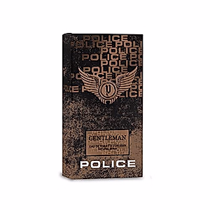 POLICE Gentleman - Fragrance For Men - Refined And Charismatic - Top Notes Of Bergamot, Lemon, Grapefruit - Heart Notes Of Cinnamon, Saffron - Base Notes Of Patchouli, Vetiver - 3.4 Oz EDT Spray