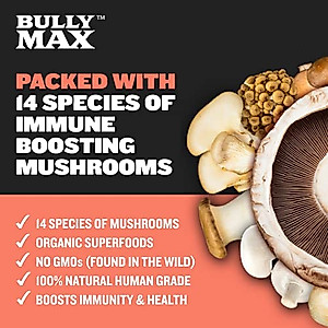 Bully Max Puppy Bundle Pack, High Protein & Growth Puppy Food, Immunity Soft Chews for Growth, Dog Supplements Plus Food