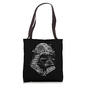 Star Wars Darth Vader Death Star Mashup Tote Bag