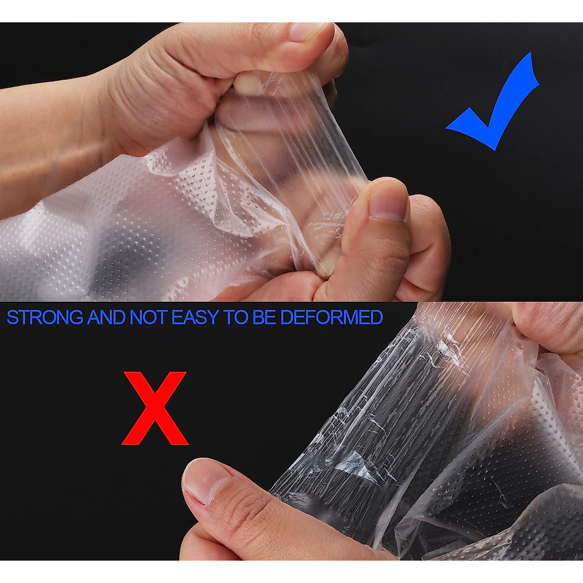 ilauke Piping Bags 15 inch 200PCS Pastry Bags Disposable Extra Thick Icing Bags for Frosting Cookie/Cake Decorating Supplies Cupcakes Baking Decoration [32 x 20 cm]