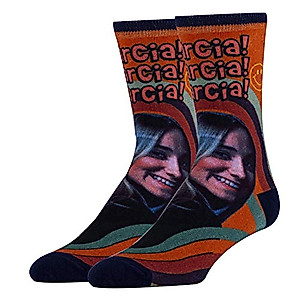 Oooh Yeah! Men's Cotton Crew Sock (Marcia, Marcia!)