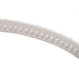 (2 Pack) AR-PRO RCX23002 Replacement Soft Tread Drive Belt - Premium, Heavy-Duty Rubber Pool Cleaner Parts | Compatible with Aquavac Tiger Shark (Plus and QC) and SharkVac Pool Cleaners