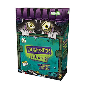 Goliath Dumpster Diver Game - Take Raccoon's Snacks Before His Paw Jumps Out to Defend His Goodies - No Reading Required - Ages 4 and Up, 2-4 Players