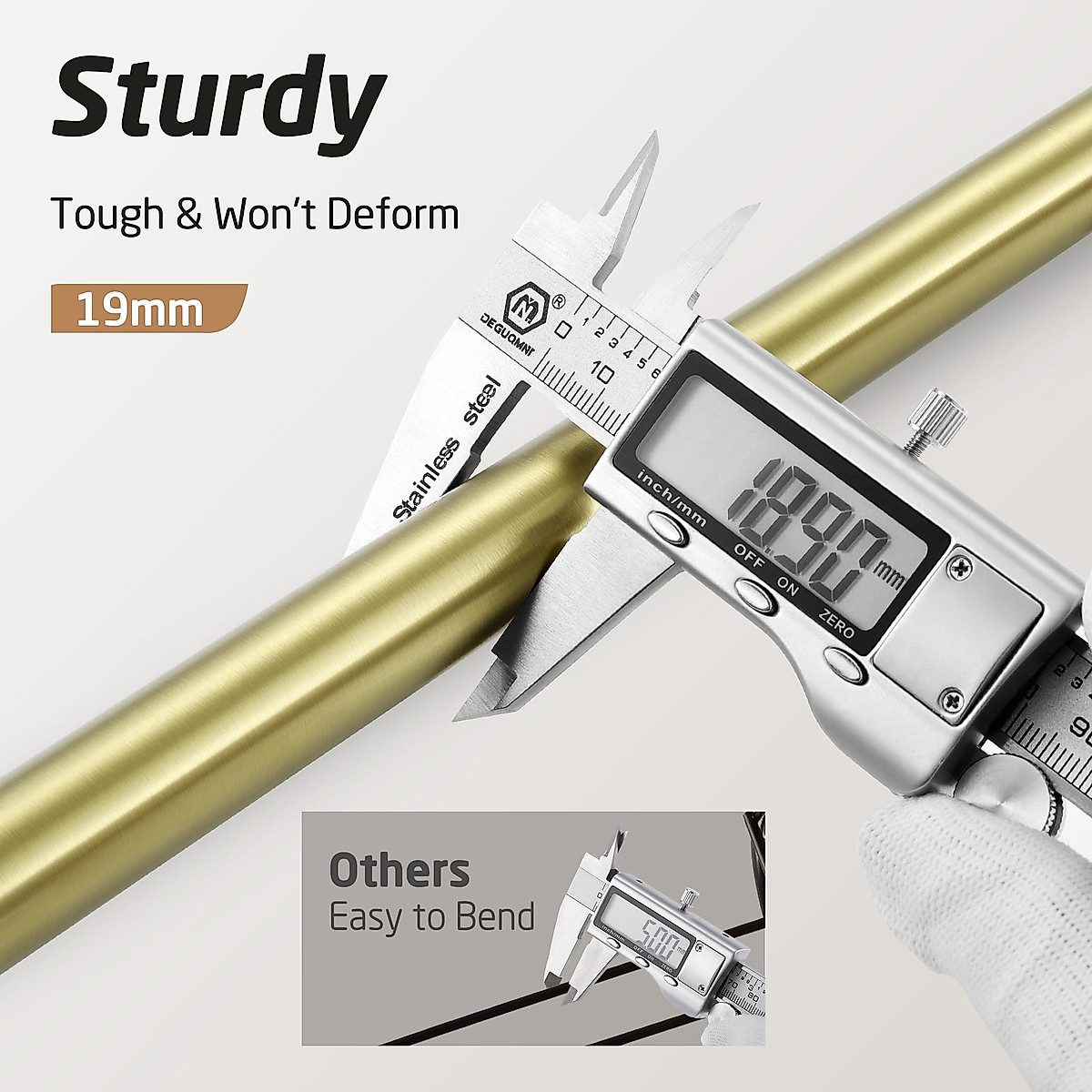 KES Gold Paper Towel Holder Kitchen Standing Paper Towel Roll Holders with Marble Base for Standard or Jumbo-Sized Rolls Brushed Brass, KPH100-BZ