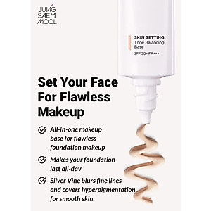 [JUNGSAEMMOOL OFFICIAL] Skin Setting Tone Balancing Base | Natural Expression | Makeup Artist Brand