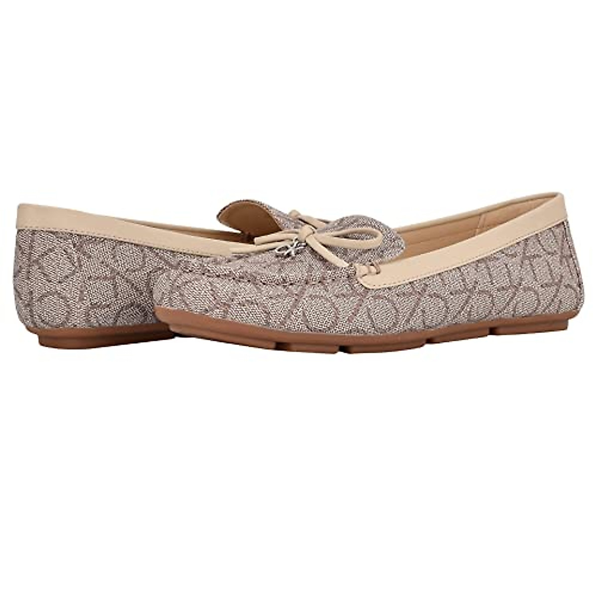 Calvin Klein Women's LINCA Loafer, Cognac, 10