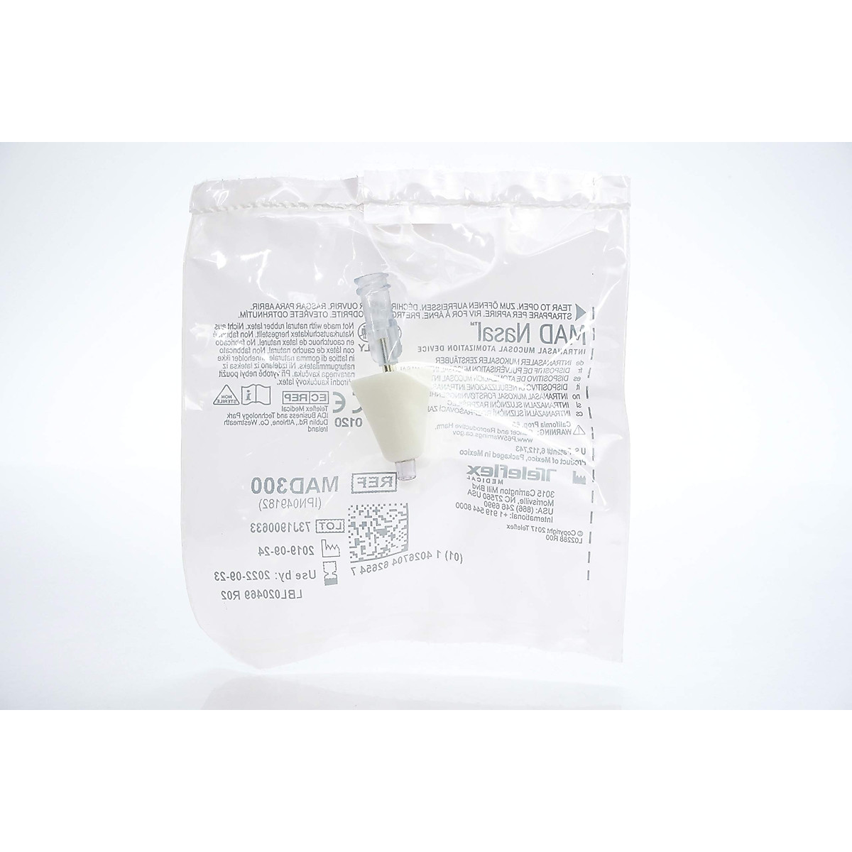 Teleflex Medical MAD300 Lma Mad Nasal Intranasal Atomizer (Pack of 25)