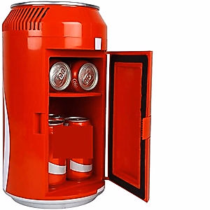 HESNDxbx Mini Fridge Mini Hot and Cold Household Refrigerator Portable Small Dormitory Student Refrigerator