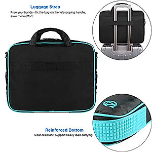 Laptop and Tablet Shoulder Bag Briefcase 11.6 12 12.5 Inch for iPad Pro 13/12.9, iPad Air 13, iPad Pro 11, Surface Pro 11 10 X 9 8 7, Galaxy Tab S10+/S9+/S8+/S7+/S7 FE