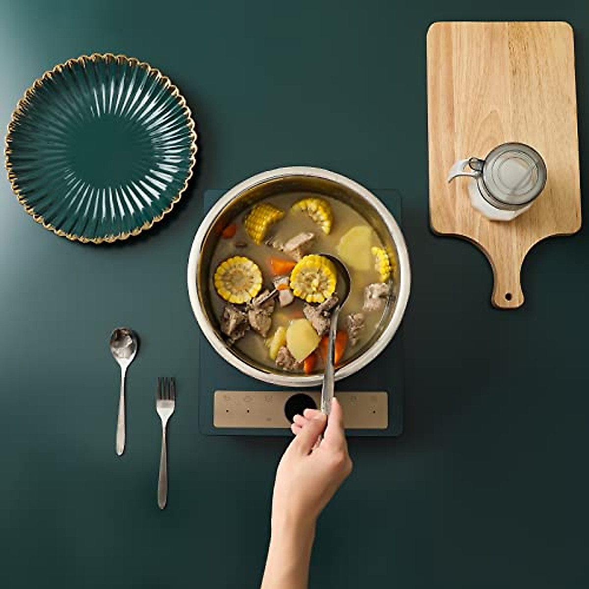 304 Stainless Steel Microporous Colander, 2-Qt Large Capacity with Mixing Bowl For washing vegetables, fruit and rice and for draining cooked pasta. (2PC) (2QT)