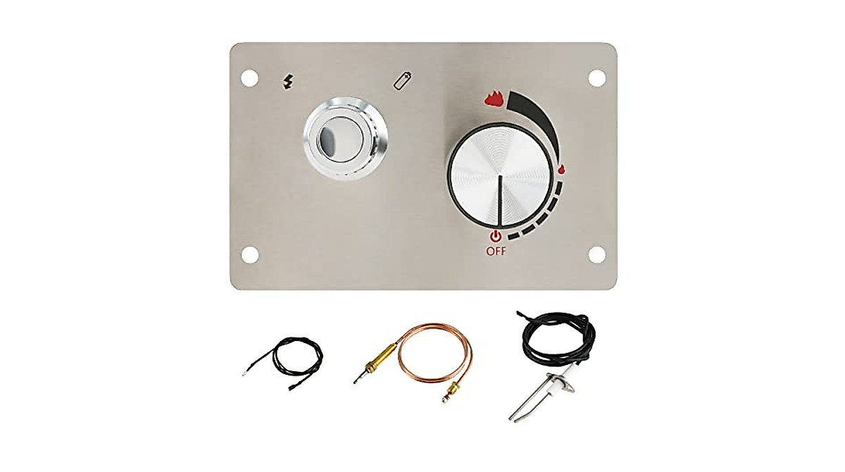 TEENGSE Fire Pit Ignition Kit - Flame Fail Safe Valve