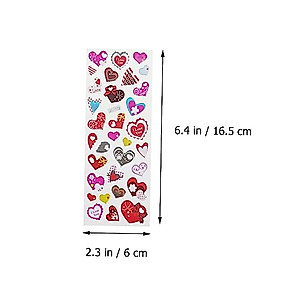 ibasenice 80 Sheets Laptop Toy Kids Educational Toys Assorted Toys Laptop Decal Puffy Stickers Toy Laptop Stickers for Kids 3D Kids Decal DIY Handcraft Sticker Fluffy Water Bottle Child