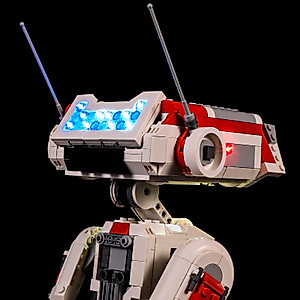 BRIKSMAX Led Lighting Kit for LEGO-75335 BD-1 - Compatible with Lego Star Wars Building Blocks Model- Not Include The Lego Set