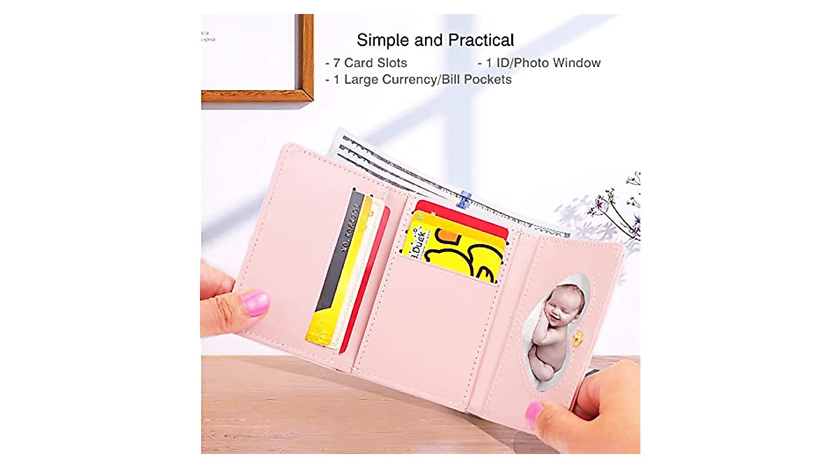 CONISY Cute Pig Wallets for Women - RFID Blocking & Slim