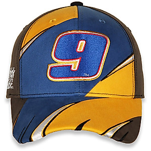 Checkered Flag Chase Elliott 2021 Adult Nascar Electrifying Hendrick Motorsports Blue Gold Hat One Size