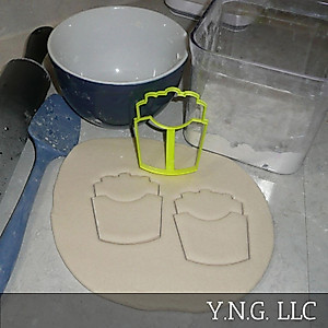 FRENCH FRIES IN CONTAINER FAST FOOD COOKIE CUTTER MADE IN USA PR2906