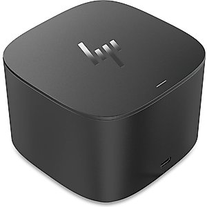 HP 3TR87AA TB Dock G2 with Combo Cable, Black (Renewed)