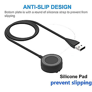 2-Pack Charger Compatible with Garmin Approach S62 Charger Cradle Dock Replacement Portable Charging Docking Station + USB Cable Cord