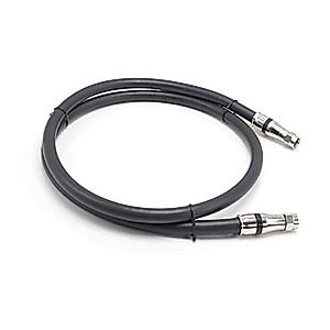 THE CIMPLE CO 3 Feet - RG-11 Coaxial Cable F Type Cable High Definition with RG11 Coax Compression Connectors - (Black)