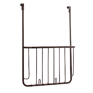 Spectrum Diversified Ashley Board & Bakeware Holder No-Installation Cupboard Cookie Sheet, Cutting Board Organizer for Cabinet, Baking Accessory Storage, Large, Satin Nickel