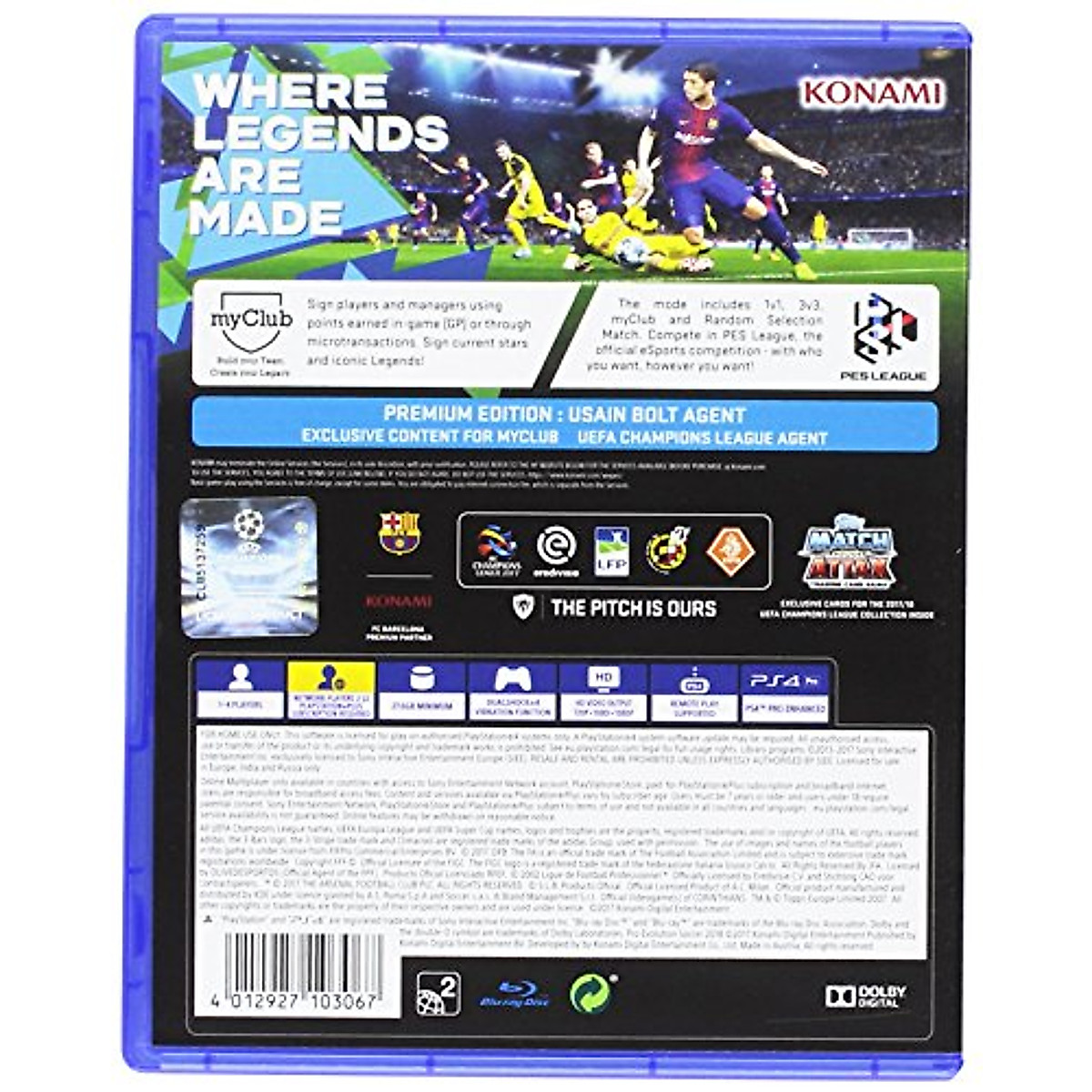 FULHAM FOOTBALL CLUB PES 2018 PS4 Edition